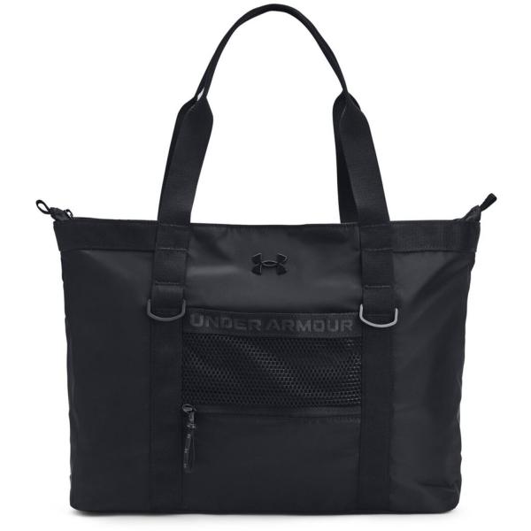 アンダーアーマー UNDER ARMOUR UA スタジオ トートバッグ レディース 約21L 軽量 耐久性 小物収納 ライフスタイル フィットネス ジム トレーニング デイリー 通勤 通学  1381907　軽量かつ耐久性に優れた素材のト...