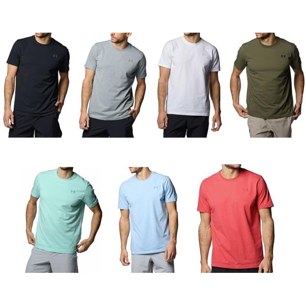 アンダーアーマー UNDER ARMOUR UA PERFORMANCE COTTON SHORT SLEEVE T-SHIRT メンズ 半袖Tシャツ 吸汗速乾 軽量 無地 トレーニング ストレッチ  1384805　コットン本来の肌触りや...