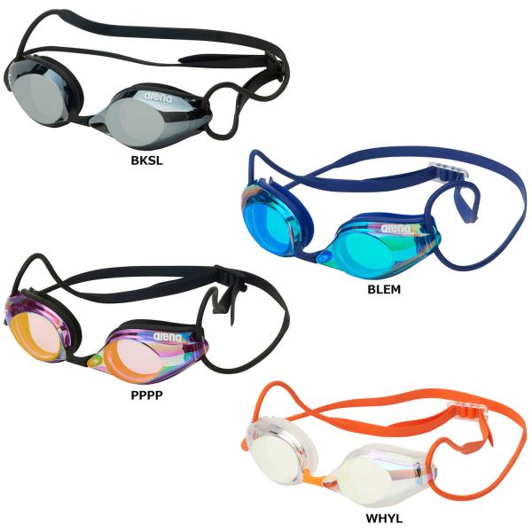 アリーナ arena スプラッシュ レーシングゴーグル メンズ レディース ミラーレンズ リノンくもり止め WA FINA 承認 水泳用品 競泳 プール 水泳教室 スイミングスクール  AS5SGG21U　スイミング　公式大会に出場するため...