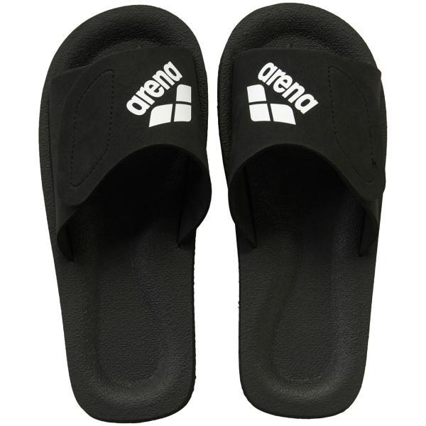 アリーナ arena サンダル  AS5SSD10U　スイミング　プールサイドで使用しやすいサンダル。柔らかい素材を使用しているため、足へのフィット感がアップ。面ファスナー仕様で調整可能なベルトが特徴。持ち運びがしやす軽さなので、荷物が多く...