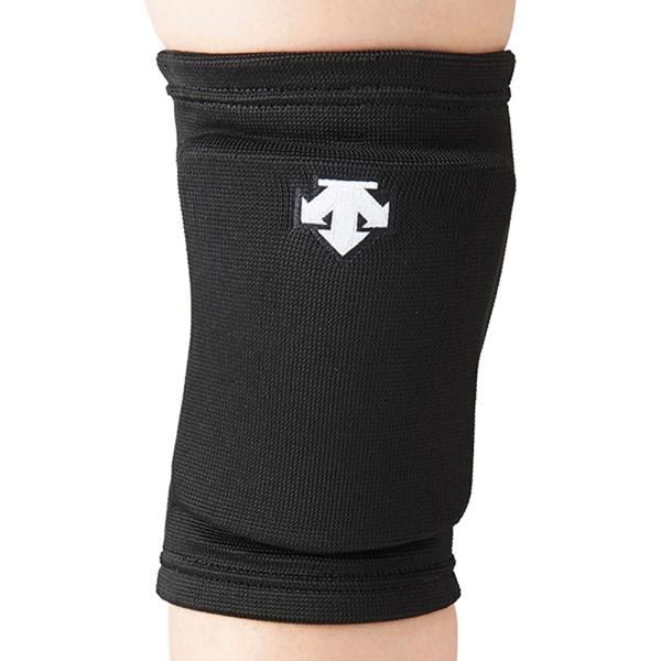 デサント DESCENTE ニーパッド  DVB8701B BLK　バレーボール 　膝の形状に合わせ膝下にかけて細くなる設計[スマートフィットタイプ]の膝用パッドです。パッドに関しても膝の形状に沿う成型パット(10mm)を採用しています。ま...