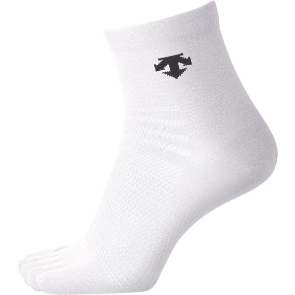 デサント DESCENTE 5本指スーパーショートソックス DVB-9135 バレーボール  DVB9135 WHT　バレーボール 　石川選手共同開発モデル。足の指入れ感にこだわった立体構造。中足部のアーチサポートに加え、甲部分にはメッシュ...