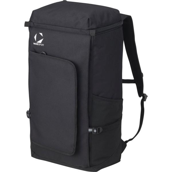 ムーブスポーツ MOVESPORT スクエアバッグ40 バックパック リュックサック デイパック 大型 収納力 フィット感 はっ水 A4対応 PC収納 シンプル 部活 クラブ チーム ビジネス  ST5SBPT0U　本体にはっ水加工を施した...