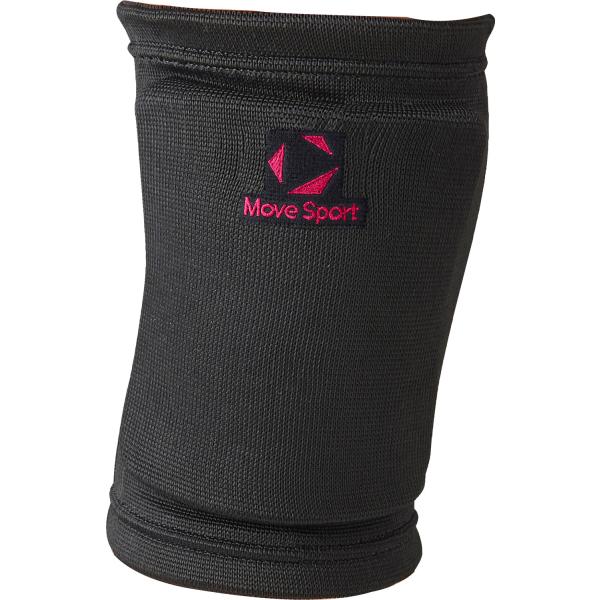 ムーブスポーツ MOVESPORT サポーター ユニセックス 膝用 ひざ 保護 サポート スマートフィット 立体パッド 通気孔 ムレにくい 部活 クラブ チーム 試合 大会 練習 トレーニング  SV6SAZ03U　バレーボール 　膝の形状...