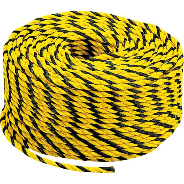 エバニュー Evernew コーナーロープY×B 体育 授業 体育授業 体つくり 部活 運動 ロープ  EKA777　黄・黒で目立つタイガーロープでグラウンドを仕切る。※コーナーロープはエバニューの登録商標です。  爆買