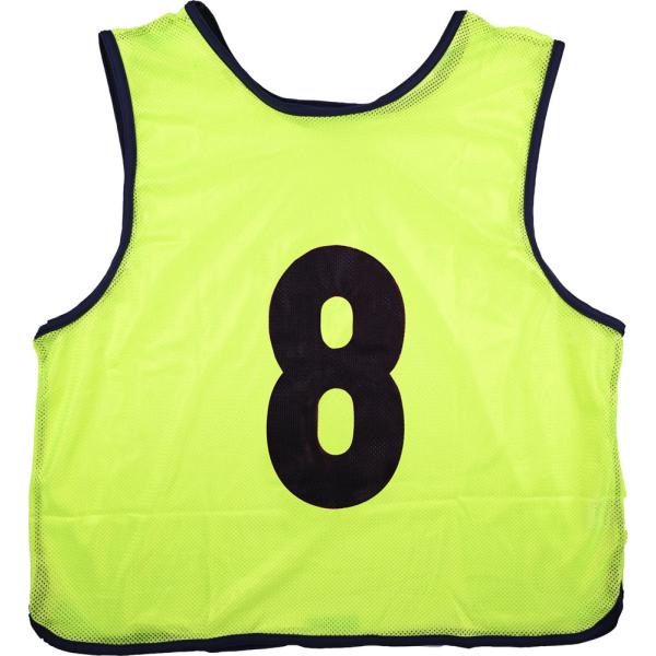 エバニュー EVERNEW メッシュビブス1-10 10枚セット ビブス 学校 体育 部活 スポーツ 両面プリント ゼッケン ぜっけん びぶす 授業 小学校 中学校 高校 体育祭 運動会  EKB401 400　視認性に自信ありのエバニュー...