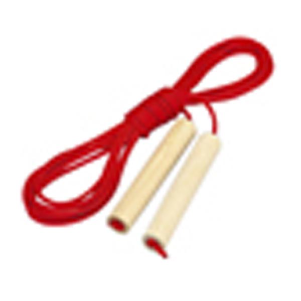 エバニュー EVERNEW 長ナワ7 学校体育 縄跳び 大縄跳び 大繩 レクリエーション 集団 授業 チーム  EKD013　グリップは天然木材なので色味が異なることがあります。