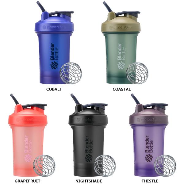ブレンダーボトル Blender Bottle BlenderBottle R Classic V2 20oz 600ml メモリ400ml ブレンダーボトル ボディーケア シェーカー コバルト ブルー  BBCLC20　世界で一番売れてい...