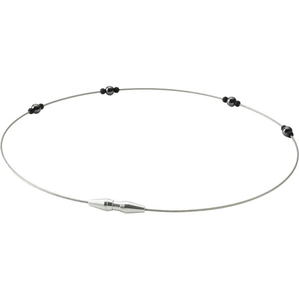 ファイテン Phiten ラクワ磁気ネックレス エクストリーム RAKUWA磁気ネックレス EXTREME ステーション 管理医療機器 シルバー 50cm スポーツネックレス 軽量  TG908153　4つの磁石がこりを改善!シンプルなワイ...