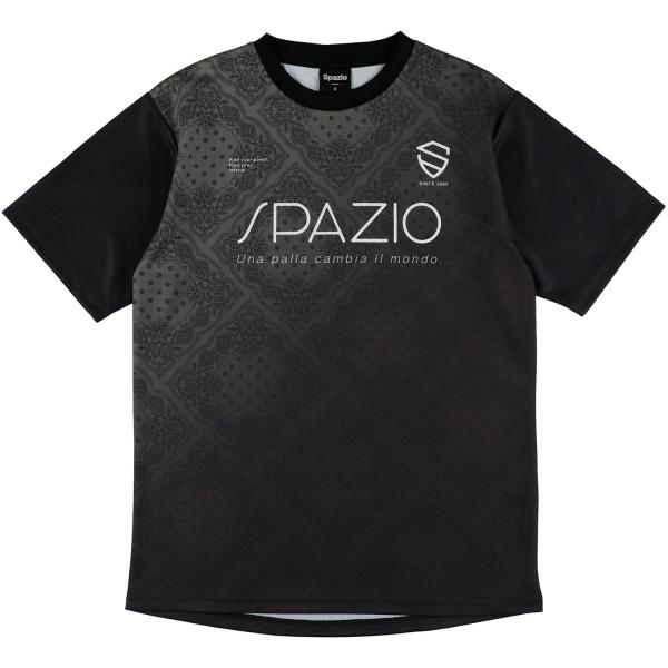 スパッツィオ Spazio ペイズリーグラデプラシャツ  GE1147　フットサル　接触冷感。吸水。速乾。 UV ケア。   爆買