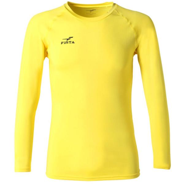 フィンタ FINTA ストレッチL/Sクルーネックアンダーシャツ インナーウェア 長袖 大人用 ロングスリーブ 着替え 丸首 学生 社会人 部活動 クラブ活動 サークル  FT5997 4100　サッカー　首元の締め付けが気になる方にも適し...