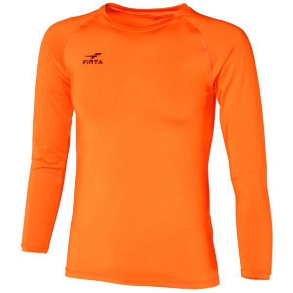 フィンタ FINTA JRストレッチL/Sクルーネックアンダーシャツ インナーウェア 長袖 子ども キッズ ロングスリーブ 着替え 丸首 学生 社会人 部活動 クラブ活動 サークル  FT5998 6100　サッカー　首元の締め付けが気にな...