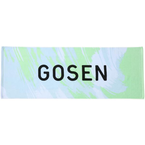 ゴーセン GOSEN フェイスタオル  K2601　テニス　今治産で柔らかな風合いのタオル。   爆買