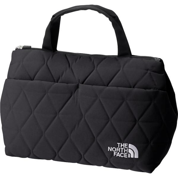 ザ・ノース・フェイス THE NORTH FACE ジオフェイスボックストート メンズ レディース バッグ かばん 手提げ 自立 クッション性 ノートPC A4サイズ収納可能 学校 通勤 通学 メッシュポケット  NM32355 K　アウト...
