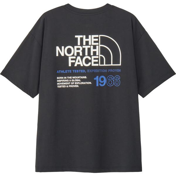 ザ・ノース・フェイス THE NORTH FACE ショートスリーブ ES 66ロゴワイドティー メンズ 半袖 Tシャツ トップス 吸汗速乾 UVケア 紫外線カット 抗菌防臭 夏 お出かけ 運動 ドライ  NT32597　アウトドア　[製品...