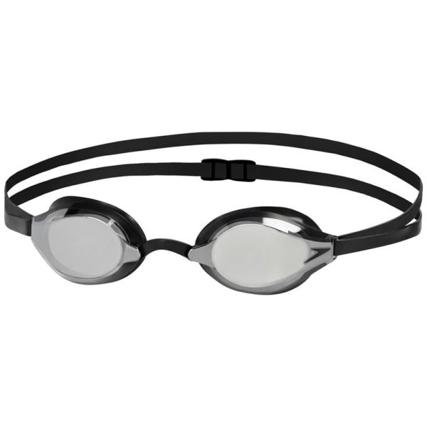 スピード Speedo Fastskin Speedsocket 2 Mirror 水泳 スイム ゴーグル レーシングモデル ミラータイプ 部活動 練習 紫外線カット クッション付き  SE01907 K　スイミング　薄型クッション低抵抗レ...