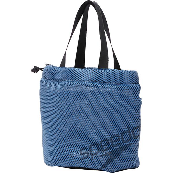 スピード Speedo スパバッグ  SE22460　スイミング　スイマーのためのスパバッグです。水に濡れても乾きやすいメッシュ生地を採用。ダブルメッシュ仕様なので、中に入れたものが見えづらく安心です。底面にもさらに水はけのよいメッシュ素材...