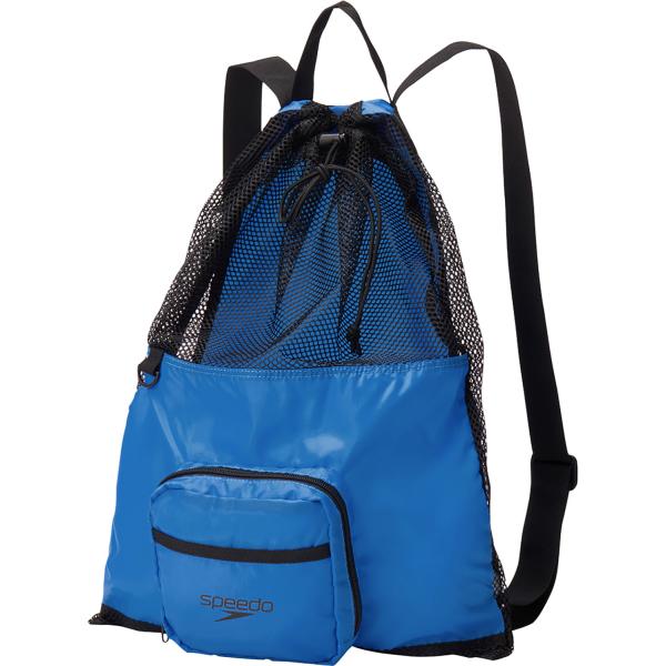 スピード Speedo ポケッタブルメッシュバッグ Poketable Mesh Bag バック カバン ナップサック リュック 旅行 プール ジム トレーニング コンパクト お出かけ  SE22502　スイミング　ポケッタブル仕様のメッシ...
