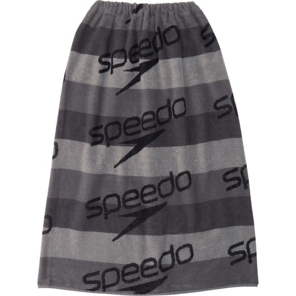 スピード Speedo スタックボーダーラップタオル Stack Border Wrap Towel ユニセックス スナップ付き 着替え 水泳 スイム プール 学校 体育 クラブ ジム  SE62602　スイミング　スイミングやプールシーン...