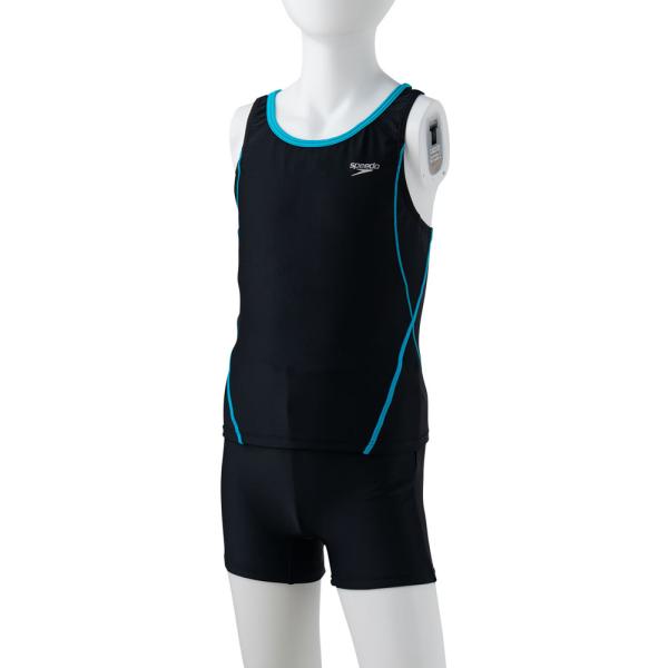 スピード Speedo ロデーセパレーツ Rode Separates ガールズ 女子 水泳 スイムウェア スクール水着 セパレート ストレッチ 伸縮 プール 学校 UVカット ジュニア  SFG22015 KQ　スイミング　学校や市民プー...