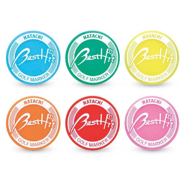 ハタチ HATACHI プラスチックマーカー  BH6021　芝から抜けにくいピンの設計。スチールマーカーの使用出来ないコースでも使用可能です。  爆買