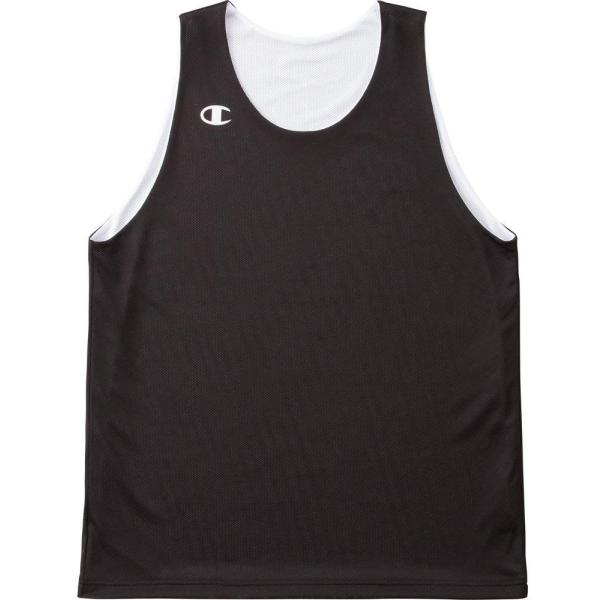 チャンピオン Champion REVERSIBLE TANK メンズ ノースリーブ タンクトップ トップス 部活 イベント チーム トレーニング 2WAY リバーシブル 裏表  CBR2300 K　バスケット　表と裏の2wayカラーで着回...