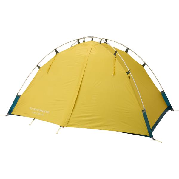 プロモンテ PUROMONTE E-VENT シングルウォールアルパインテント 2 人用ゼンシツツキ  VB23Z　アウトドア　設営・撤収が簡単に出来、超軽量・コンパクトでありながら、居住性も犠牲にせず、本格的な速攻登山を志す人のために開発...