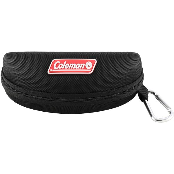 コールマン COLEMAN コールマン ケース  CO11　アウトドア　大きめサングラス、オーバーグラスも収納できるサングラスケース。カラビナ付き。