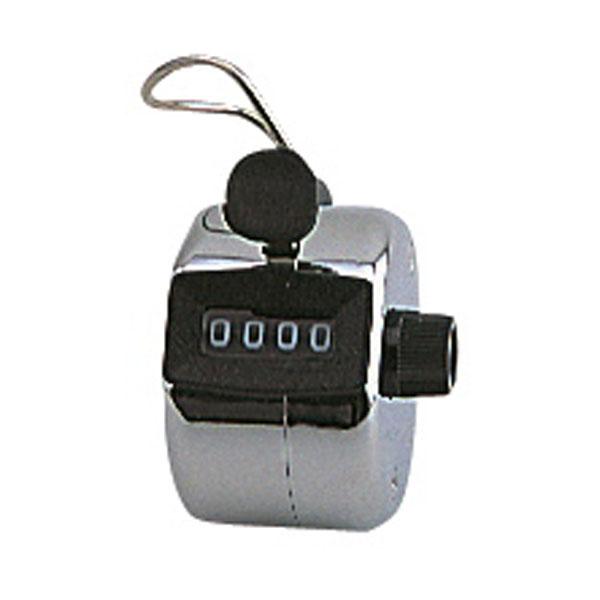 ハタ HATAS 数取器 カウンター 計測 トレーニング 体育 スポーツ スポーツ  HCT661　●指カケ式、クローム、 4  ケタ  爆買