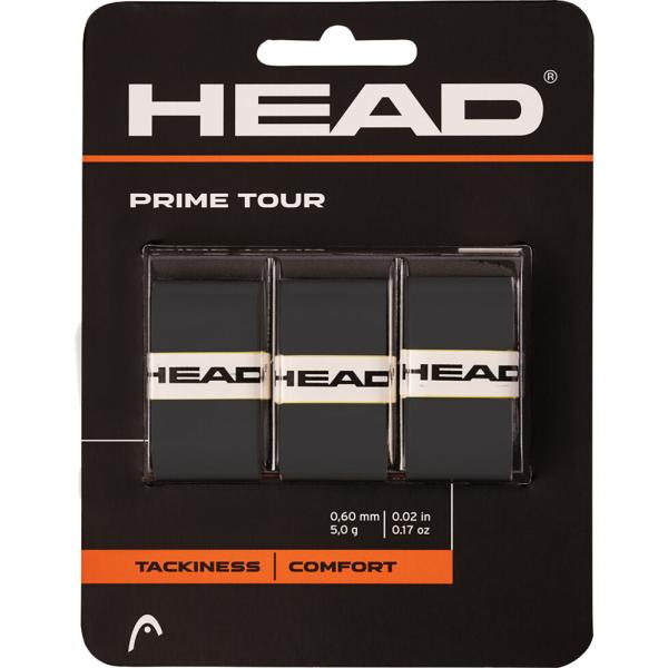 ヘッド HEAD グリップテープ オーバーグリップ プライムツアー シングルパック 3本入り PRIME TOUR 3P OVERGRIP    285621 BK　テニス　プレーヤーが求めるフィット感や吸汗性を実現する、日本製素材を使用し...