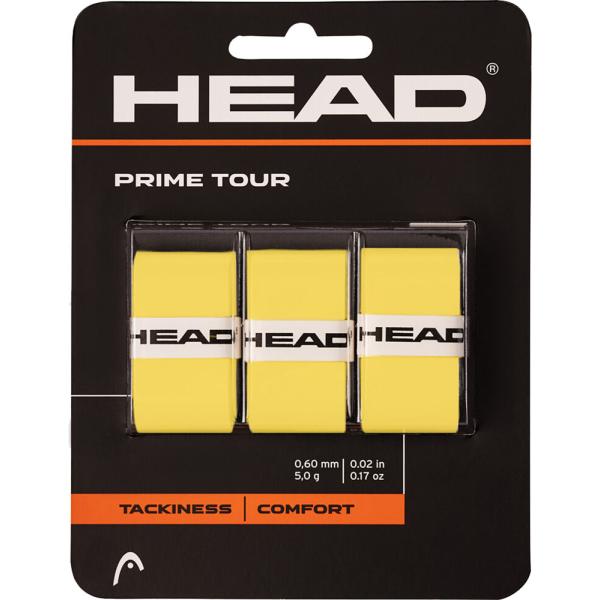 ヘッド HEAD グリップテープ オーバーグリップ プライムツアー シングルパック 3本入り PRIME TOUR 3P OVERGRIP    285621 YW　テニス　プレーヤーが求めるフィット感や吸汗性を実現する、日本製素材を使用し...