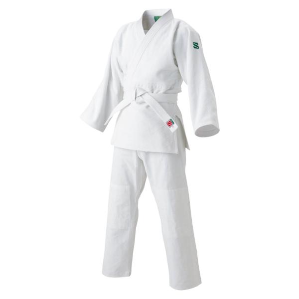 クサクラ KUSAKURA 大和錦柔道衣 JSY 3点セット 2号 ホワイト 上衣 ズボン 白帯 標準サイズ用 初級者 道場 学校正課 柔道着 一般 中学生 小学生 部活 体育 試合  JSY2　九櫻の姉妹ブランドの一重織柔道衣です。『大和...