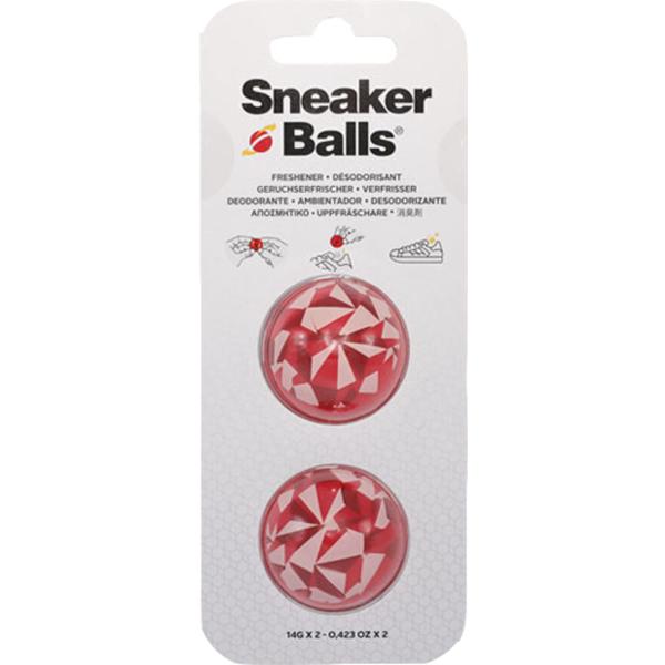 スニ-カ-ボ-ル Sneaker Balls スニーカーボール エッジ レッド 芳香剤 消臭剤 シューズ用 靴用 シューケア 部活 クラブ ジムバッグ ロッカー 香り長持ち 玄関 靴箱 運動  225571　フレッシュ&amp;クリーンの香...