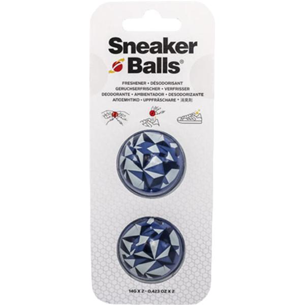 スニ-カ-ボ-ル Sneaker Balls スニーカーボール エッジ ブルー 芳香剤 消臭剤 シューズ用 靴用 シューケア 部活 クラブ ジムバッグ ロッカー 香り長持ち 玄関 靴箱 運動  225588　フレッシュ&amp;クリーンの香...
