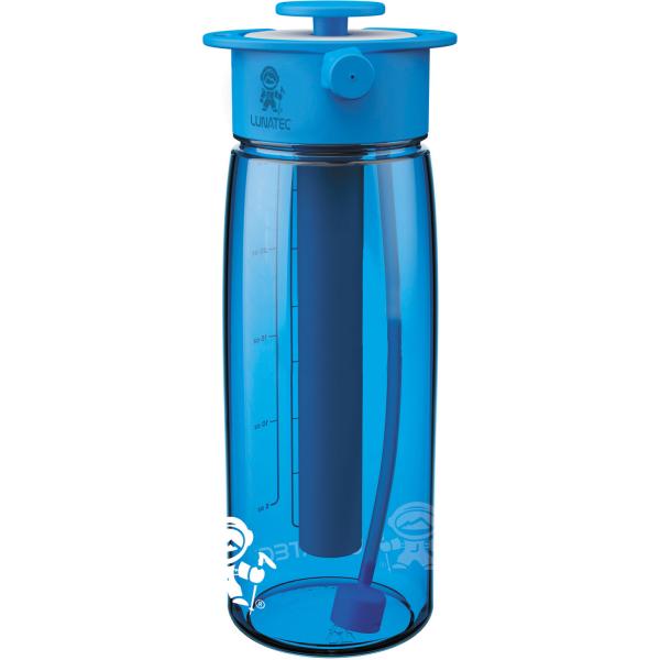 ルナテック LUNATEC LUNATEC aquabot 750ml ブルー  LTA1051000　アウトドア　ルナテック社のアクアボットは1つで水分補給・冷却・クリーニングが行えます。シャワー・ストリーム・ミストの3パターンの噴出方法...