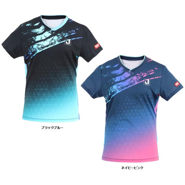 ジュウイック JUIC JUICコーデS レディース  5672　卓球　素材にはSDGs対応のGreenpoly採用。軽く、乾燥も速く、環境にも優しい。JUICの卓球への想いを込めた最新のアパレル作品です。  爆買