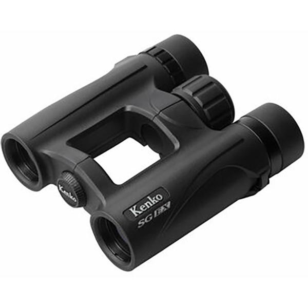 ケンコートキナー Kenko Tokina SG EX OP 8×26 WP 倍率8倍 双眼鏡 ダハプリズム式 防水タイプ コンサート スポーツ観戦 野外活動  101221　握りやすく、片手でも操作しやすいオープンヒンジスタイル。高屈折率...