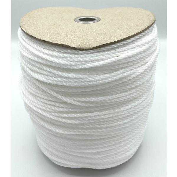 カネヤ KANEYA ラインロープ3×300 学校 体育 授業 スポーツテスト イベント 部活動 クラブ活動 練習 器具 備品 用具 用品 日本製 ポリエチレン製 ボビン巻き  K2290 WT　お求めやすいラインロープです。  爆買