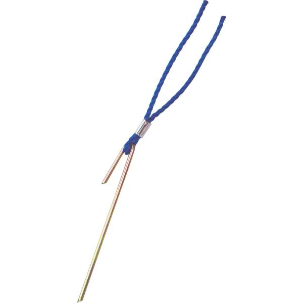 カネヤ KANEYA ポイントマーカー K-3056 学校体育器具 学校備品 器具 学校 体育 目印 幼稚園 保育園 保育所 備品 運動 運動会  K3056 BL　グラウンドのラインを引く目印に最適なポイントマーカーです。15cmロープ2...