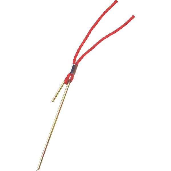 カネヤ KANEYA ポイントマーカー K-3056 学校体育器具 学校備品 器具 学校 体育 目印 幼稚園 保育園 保育所 備品 運動 運動会  K3056 RD　グラウンドのラインを引く目印に最適なポイントマーカーです。15cmロープ2...