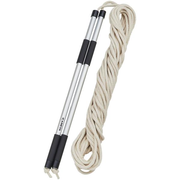 カネヤ KANEYA アルミみんなで大なわ 本 25m K-3604 学校体育器具 学校備品 器具 学校 体育 部活 授業 運動会 体育祭 レクリエーション 体力 トレーニング  K3604　よりまわしやすく、にぎりやすい大なわが登場しまし...