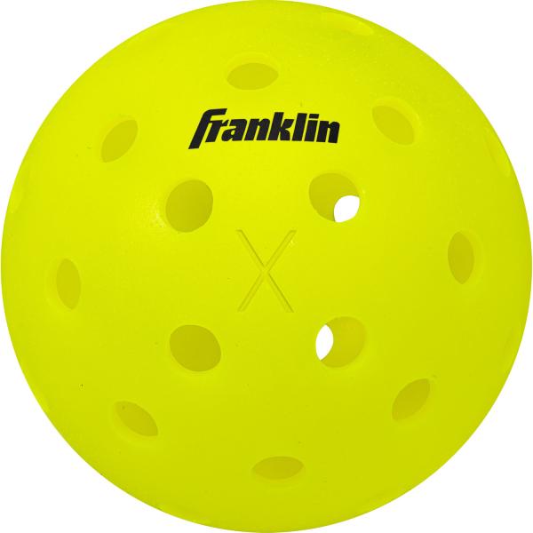 フランクリン Franklin エックス40 ピックルボール3個入 X-40 Pickleball Optic 3Pack Tube 生涯スポーツ 球技 屋外用 ボール USAPA公認  52821　USAPA公認のX-パフォーマンス40ピ...