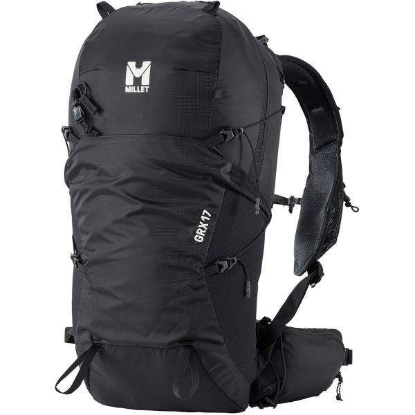 ミレー MILLET GRX 17 MIS01304　アウトドア　安定した背負い心地と実用性に特化した軽量ハイキング用リュックサック。重心が上部にくるよう計算された高重心設計に、高い通気性とフィット感を両立した背面パネルとベスト型ショルダー...