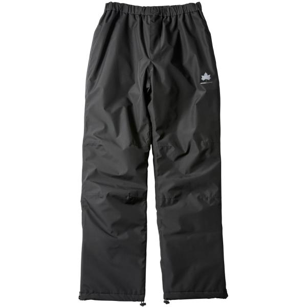 ロゴスバイリプナー LOGOS by LIPNER LOGOS BY LIPNER 防水防寒パデットパンツ #35013 ブラック L 35013712　アウトドア　冬のアウトドアや雨天時でも頼れる、防寒・防水仕様の中綿レインパンツ。軽量中...