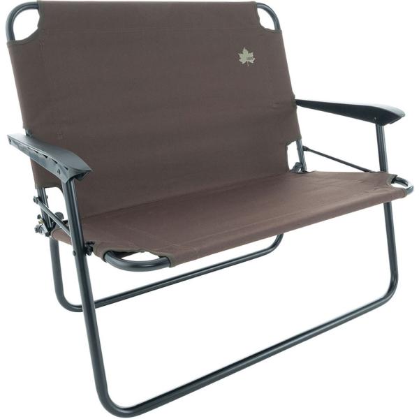 ロゴス LOGOS アースアイアンローチェア for OYAKO チェア 椅子 ベンチ 親子 ファミリー 折りたたみ キャンプ BBQ バーベキュー  73311200　アウトドア　親子で座るのにちょうどいいサイズの折りたたみチェア。1人の...