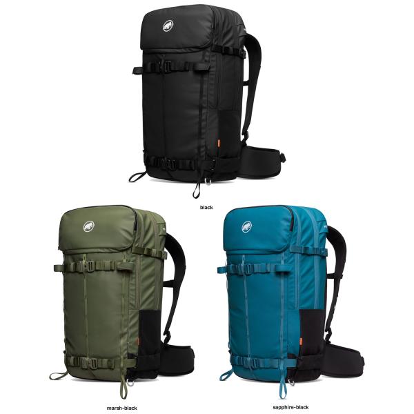 マムート MAMMUT NIRVANA 35  256000270　アウトドア　伝説のNIRVANAは、まさにスノースポーツのためのバックパック。フリーライディングやリフト利用のスキーツアーに最適です。冬に特化した機能を備え、多目的に使える...