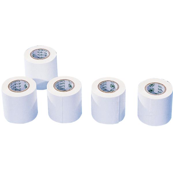 ミカサ MIKASA ラインテープ 40mm 幅 バトミントン・ソフトバレー用 2巻入り ホワイト メンズ レディース 学校体育器具 部活 クラブ コート 練習 試合 トレーニング  LTP40　伸びないタイプのラインテープです。  爆買