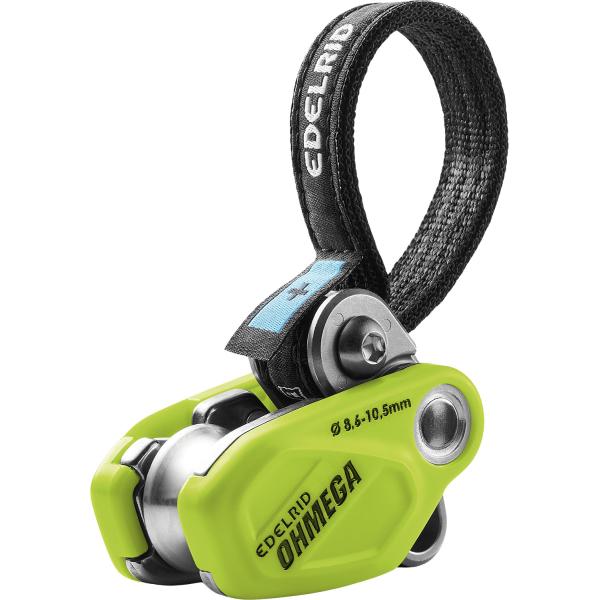 エーデルリッド EDELRID オメガ  ER73840　アウトドア　クライミング用ビレイヤー向けブレーキアシストデバイス。制動サポートレベルを 3 段階に調節可能なブレーキアシスタント。多様なクライミングシーンやパートナーとの組み合わせに...