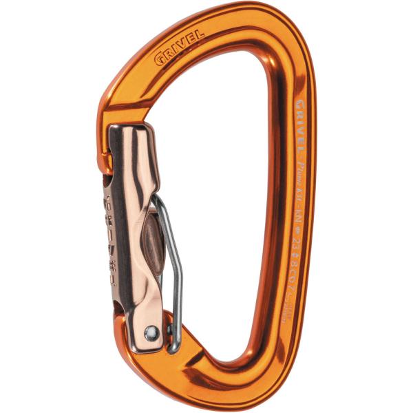 グリベル GRIVEL グリベル GRIVEL カラビナ ブルームワイヤーロックK3L  GVRSK3L　アウトドア　ワイヤーロックシステムのカラビナ、開閉ゲートを内側のワイヤーで押さえゲートを固定する。  爆買