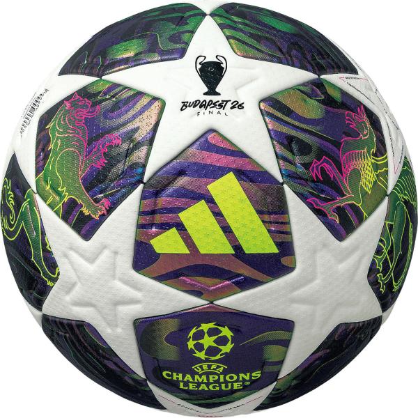 アディダス adidas フィナーレ ブダペスト プロ  ADF540BU　サッカー　2026 年 3 月 11 日から 2026 年 5 月 31 日まで開催される UEFA CHAMPIONS LEAGUE 2025-2026 ノックア...